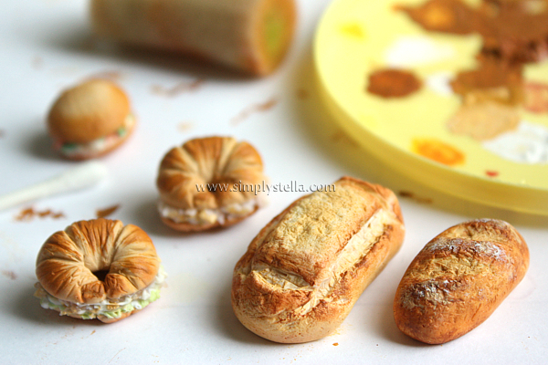 1:6 Bread and Sandwiches - WIP
